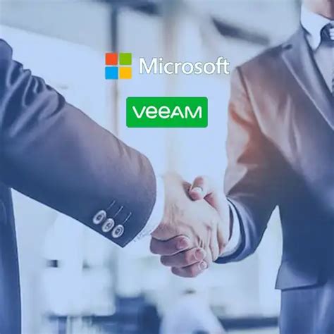 Veeam Signs Partnership With Microsoft To Jointly Develop Ai Solutions