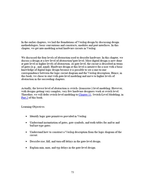 Gate Level Modeling Pdf Logic Gate Hardware Description Language