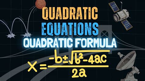 Solving Quadratic Equations Made Easy With The Quadratic Formula Youtube