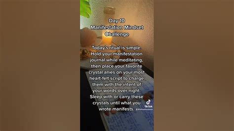 Day 10: How to program your manifestation script with crystals // 21-Day Manifestation Mindset ...