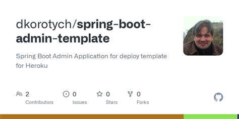 Github Dkorotych Spring Boot Admin Template Spring Boot Admin Application For Deploy Template