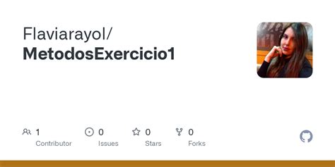 GitHub Flaviarayol MetodosExercicio