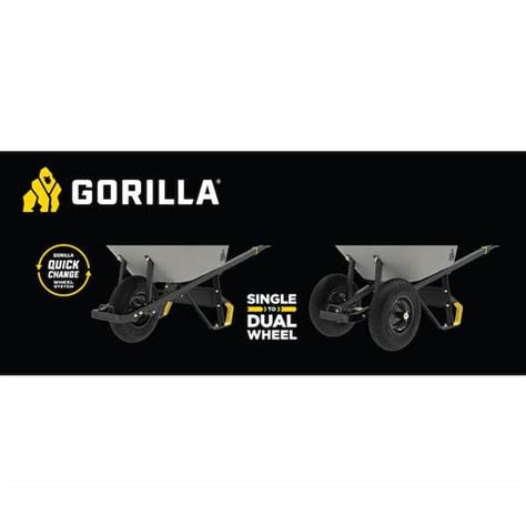 Gorilla Wheelbarrow Conversion Kit At Miguel Arnold Blog