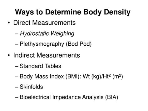 Ppt Body Composition Powerpoint Presentation Free Download Id3299461