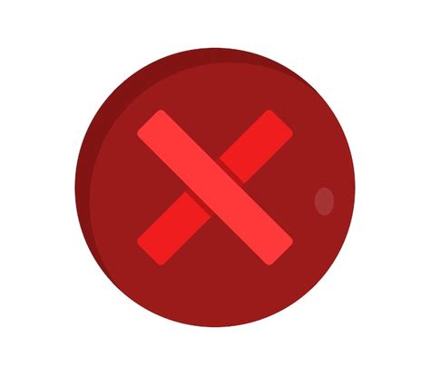 Premium Vector Error Sign