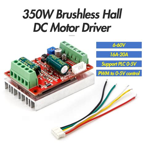 Snapklik Com RioRand 350W 6 60V PWM DC Brushless Electric Motor Speed Controller