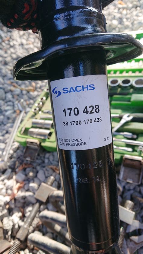 170428 Амортизатор SACHS | Запчасти на DRIVE2