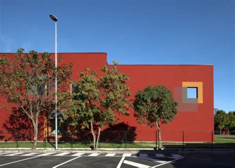 Primary School By Cs Architects Features A Colourful Facade