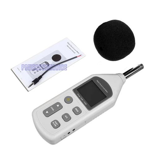 LCD Sound Noise Level Meter Decibel Logger 30 130dB Digital Noise Measurement UK 6971485990411