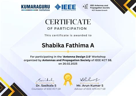 Antennadesign Wirelesscommunication Engineering Kct Learning… Shabika Fathima