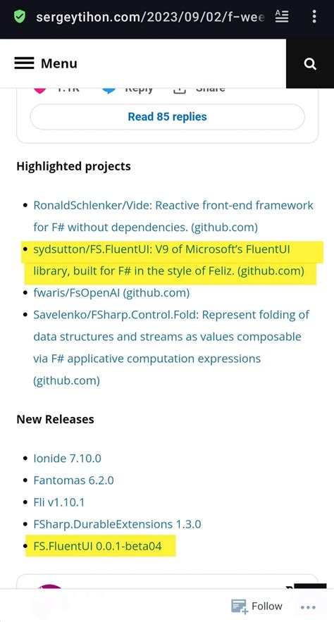 Andrew Sutton On Linkedin Fsharp Dotnet Microsoft Fluentui V9