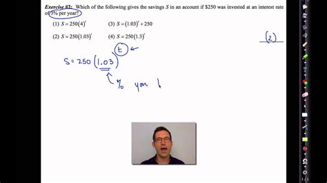 Common Core Algebra Iiunit 4lesson 6exponential Modeling W Percent