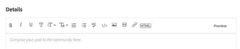 How Do I Create A Discussion Post Bug Report Or Adobe Product