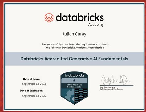 Julian Curay On Linkedin Databricks Ai Aifundamentals