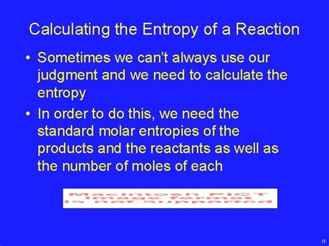 7 7 standard molar entropies standard molar entropy