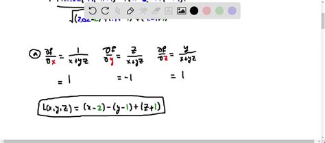 Solveda Find The Local Linear Approximation L To The Specified Function F At The Designated
