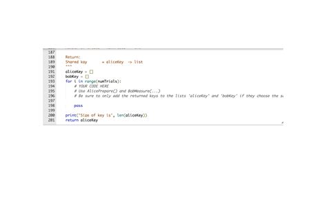Solved Task 5 In Python Quantum Key Distribution One Very