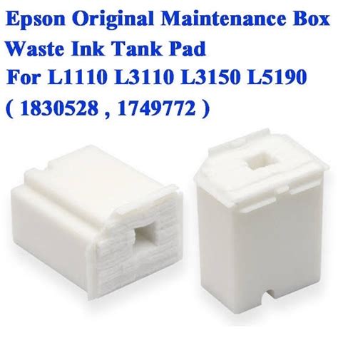 ซับหมึก Maintenance Box Assy For Epson L3110l3150l3210l3250 1830528