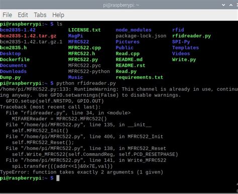 rfid with raspberry pi through node red general node red forum