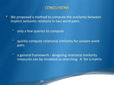 Ppt Measuring The Similarity Between Implicit Semantic Relations