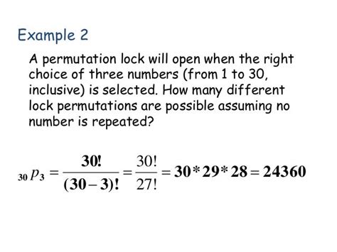 Permutations Power Point