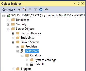 How To Create Configure And Drop A Sql Server Linked Server Using Transact Sql