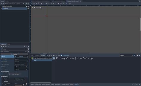 Tile T Cells Terrain Connect Not Working As Expected Help Godot Forum
