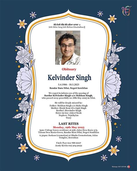 Asia Obituary Sardar Kelvinder Singh So Makhan Singh 541986 18