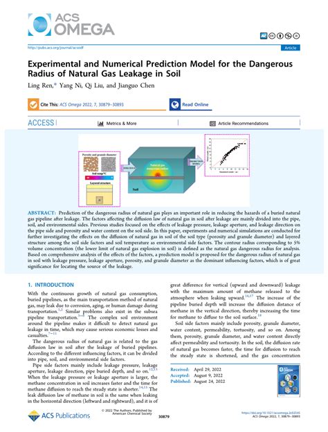 Pdf Experimental And Numerical Prediction Model For The Dangerous