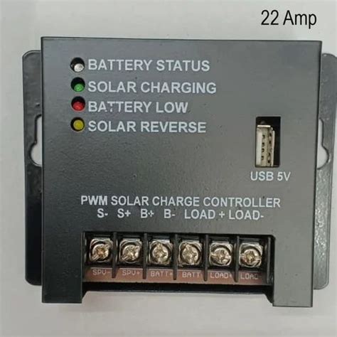 12 V ABS 20 PWM Solar Charge Controller At Rs 435 In New Delhi ID 2851547217630