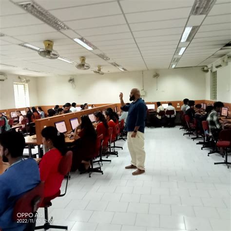 Department Of Computer Applications CMS College Of Science And Commerce