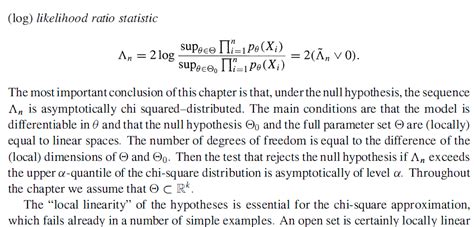 Local Linearity Vs Regularity Conditions For The Asymptotic