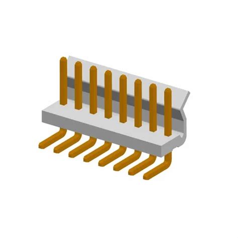 Custom Pin Header Car Electrical Ecu Connector For Pcb Side Wafer Header Connector Wafer