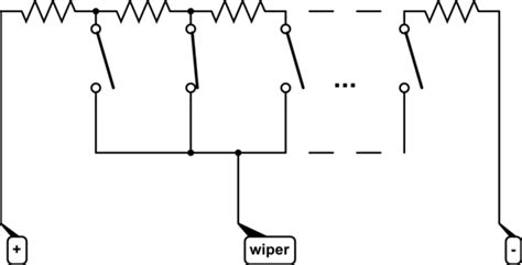 Integrated Circuit How Does A Digital Potentiometer Work Electrical Engineering Stack Exchange