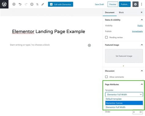 How To Create An Elementor Landing Page With Email Opt In Form For