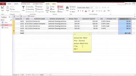 A Comprehensive Invoice Database Template For Microsoft Access Professional Sample Templates Ideas