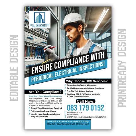 Entry 145 By Shahidul2004 For Flyers Design For Periodical Inspection Testing Freelancer