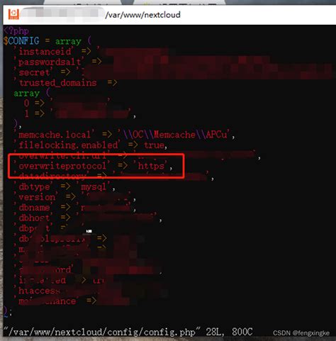 Nextcloud去掉url中的indexphp以及强制（win10子系统wsl）overwritecliurl Csdn博客