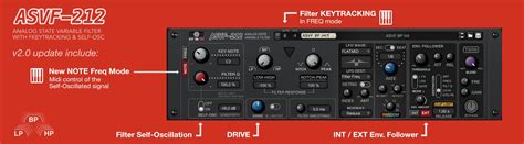 asvf 212 analog state variable filter state variable filter shop