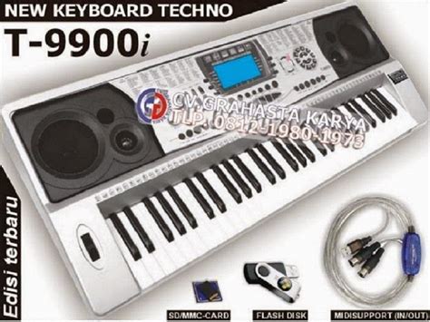 Jual KEYBOARD TECHNO Grahasta Music Distributor KEYBOARD TECHNO T9900i TERBARU USB FD UPGRADE
