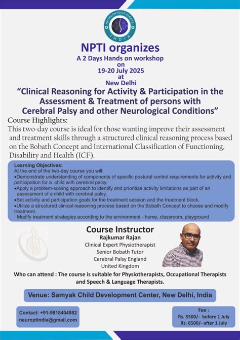 Clinical Reasoning Neurophysiotherapy India