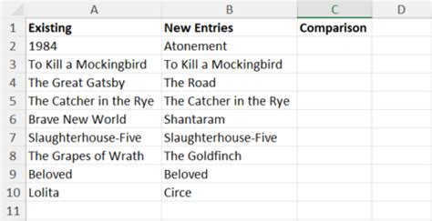 Ways To Compare Two Lists In Microsoft Excel How To Excel
