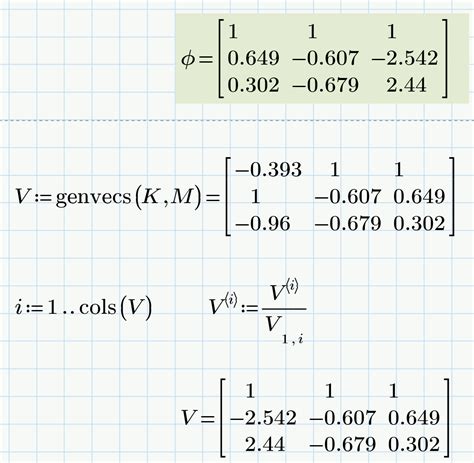 Solved How To Do This Using Genvalsgenvecs Commands In M Ptc