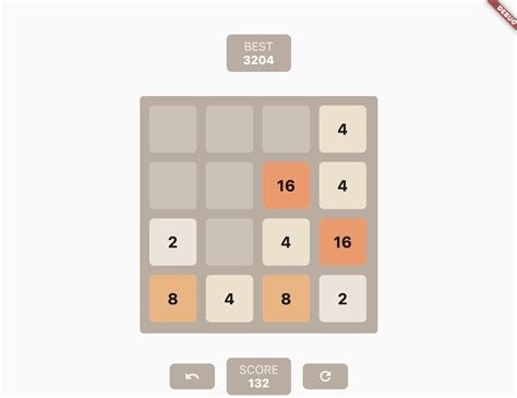 Github Hardikm98502048 2048 Game Developed In Flutter