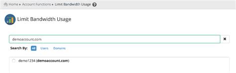 Limit Bandwidth Usage Hostrs