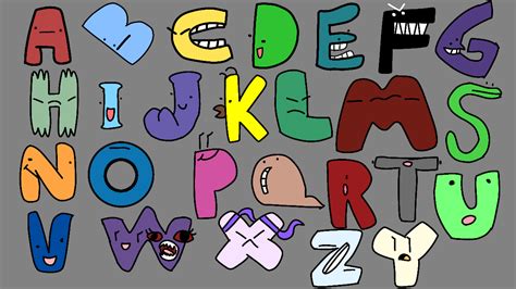 Alphabet Lore In Terminal Montage Style R Alphabetfriends