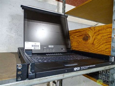 Tripp Lite B Port Console Kvm Switch Roller Auctions