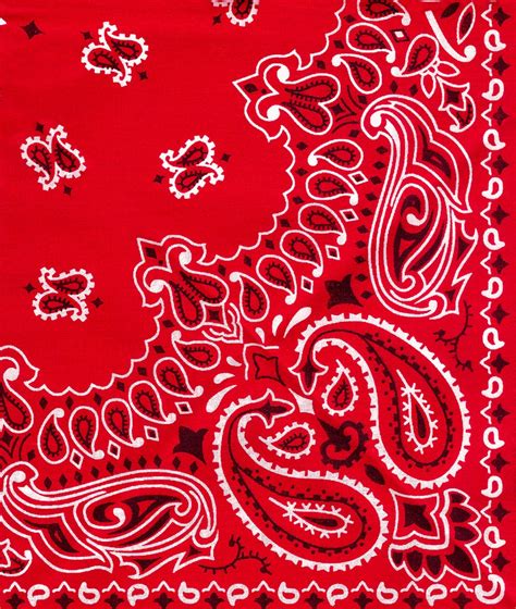 🔥 Free Download Red Bandana Print Paisley By Kareng Wallpapersafari