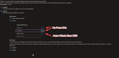 azure firewall dns proxy use r azure