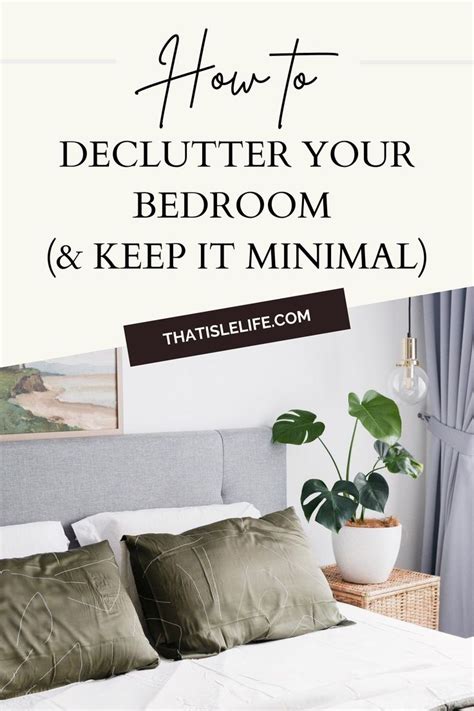 How To Declutter A Bedroom In Five Easy Steps Artofit